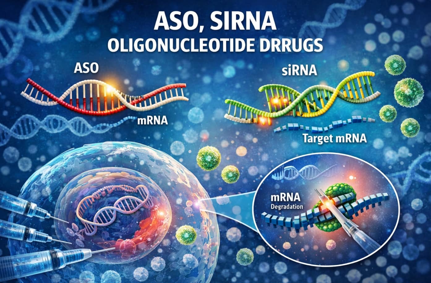 Complete Guide of siRNA vs ASO Technology in 2025